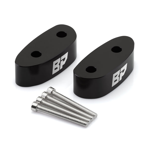 1999-2017 Suzuki Hayabusa GSX1300R 1" Mirror Extender Spacers Kit ...